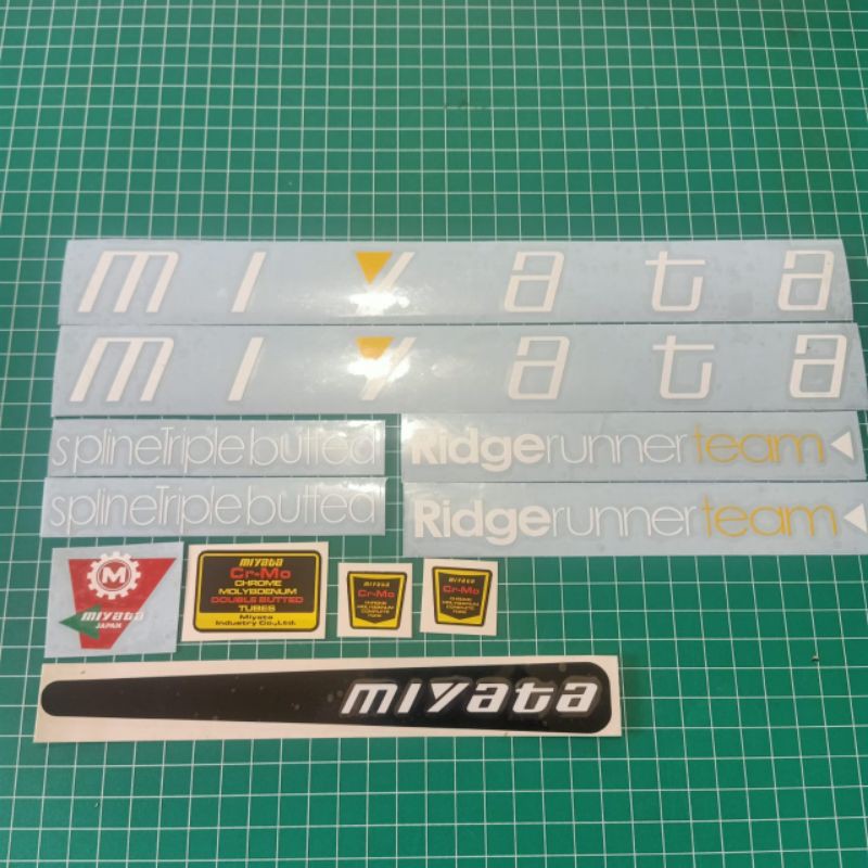 Jual stiker sepeda miyata ridge runner | Shopee Indonesia