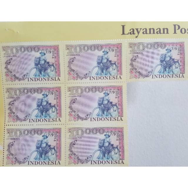 Jual PERANGKO LANGKA 10000 2014 STAMP STAMPS KARTU POS POSTCARD SURAT ...