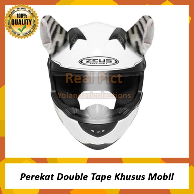 Jual terbaru kucing helm pariasi helm isi 2 motif hewan | Shopee Indonesia