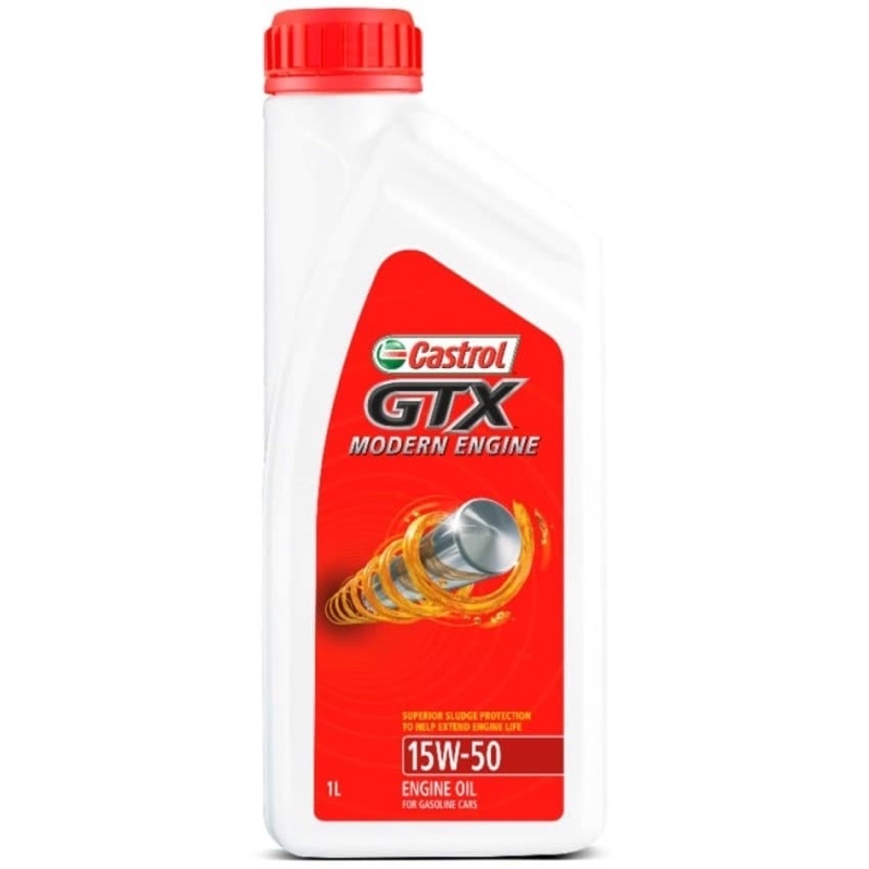 Jual CASTROL GTX MODERN ENGINE 15W50 | 1 Liter | Shopee Indonesia