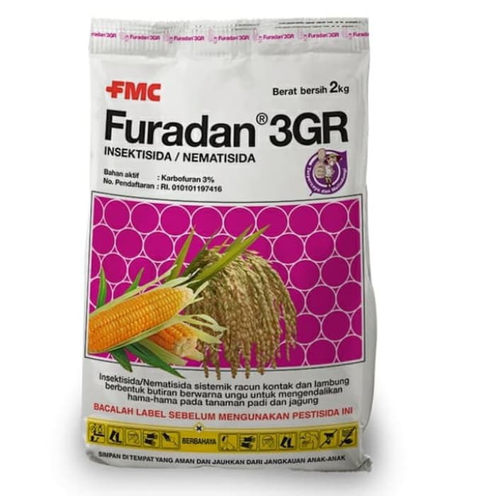Jual Jual Furadan 3GR 2000 Gram Akarisida / Nematisida / Insektisida ...