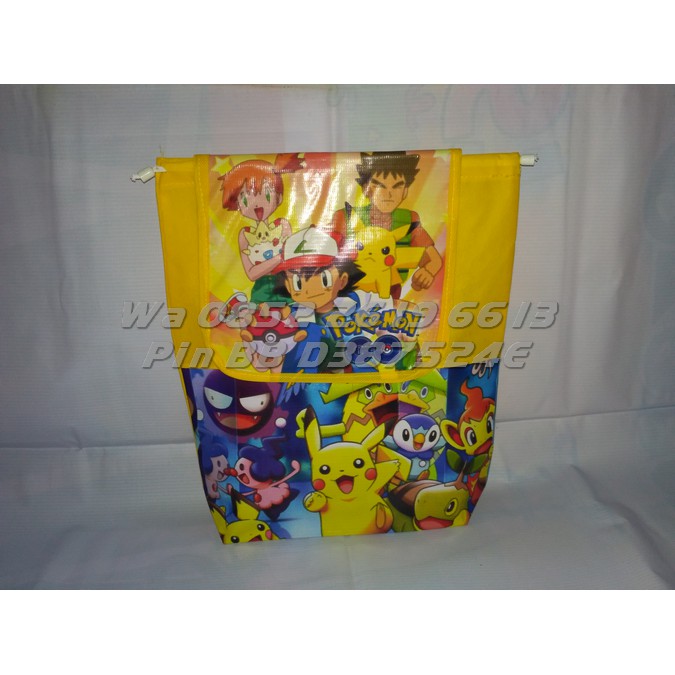 Jual Tas Ultah Kartun POKEMON | Tas Ulang Tahun Anak POKEMON Model ...
