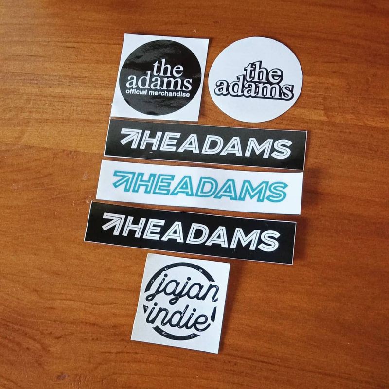 Jual STIKER THE ADAMS / Stiker Musik / Stiker Band Indie | Shopee Indonesia