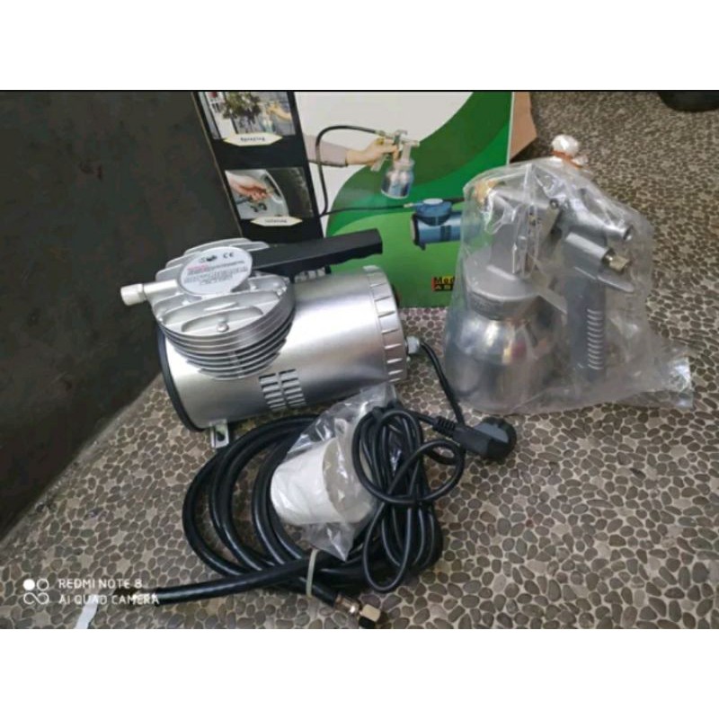 Jual Kompresor Angin Kecil pakai Listrik Kompqressor Udara Mini 25 psi ...
