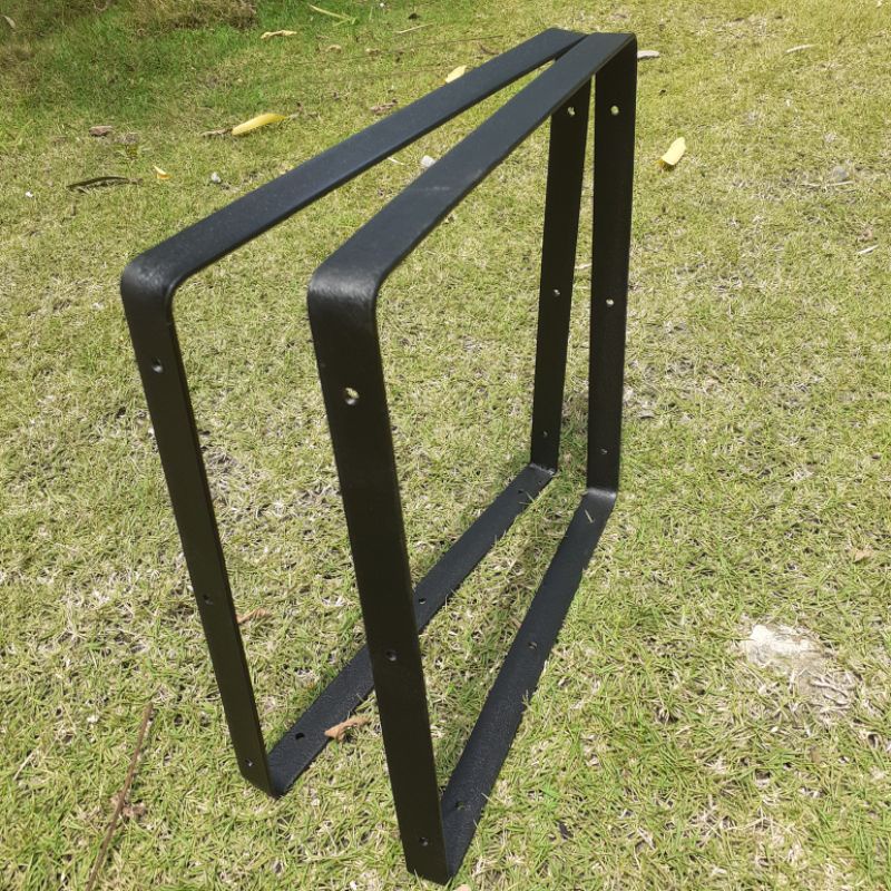 Jual besi bracket rak kotak ambalan tempel dinding penyangga rak kayu ...