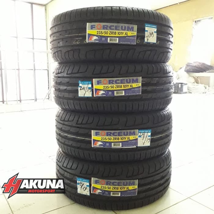 Jual Ban Mobil Merek FORCEUM OCTA 235/50 R18 Ban STD Alphard Voxi ...