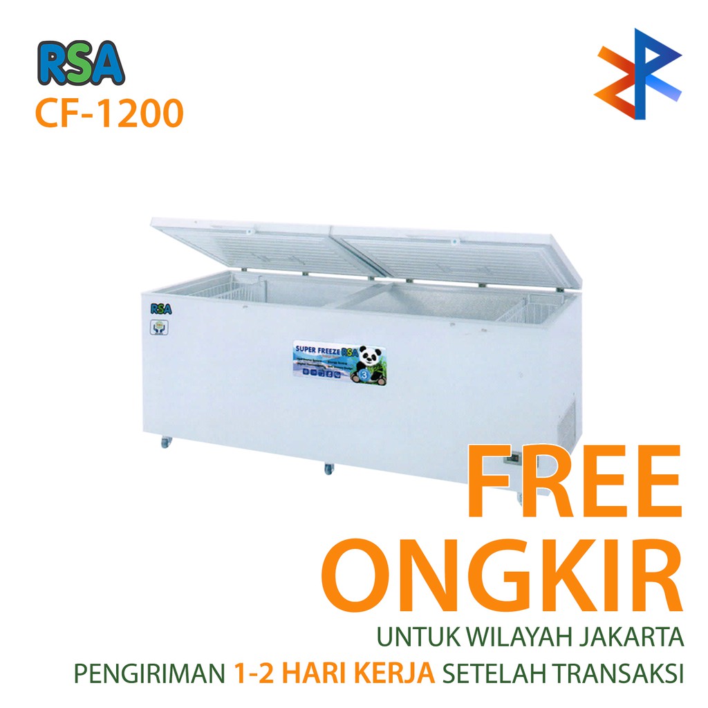 Jual Chest Freezer RSA CF 1200 / CF1200 [1050 Liter] | Shopee Indonesia