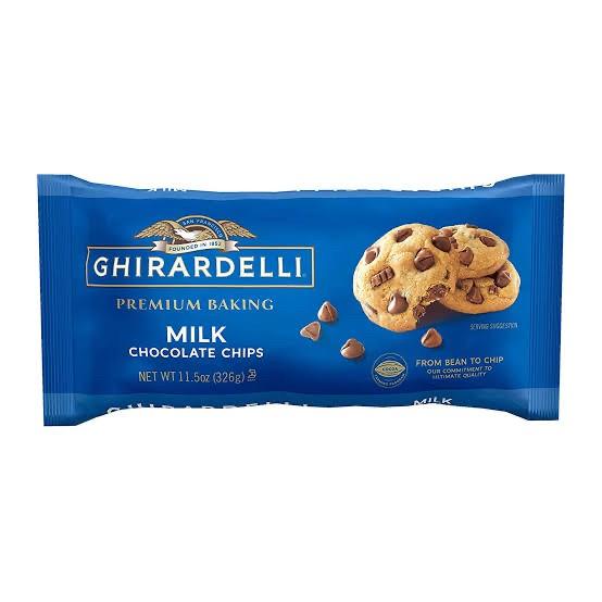 Jual Bahan Kue | Ghirardelli Milk Chocolate Premium Baking Chips - 326G ...