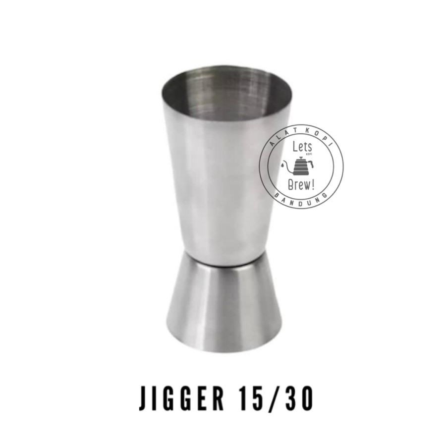 Jual Jigger Stainless / Gelas takar minuman mixology / Gelas ukur ...