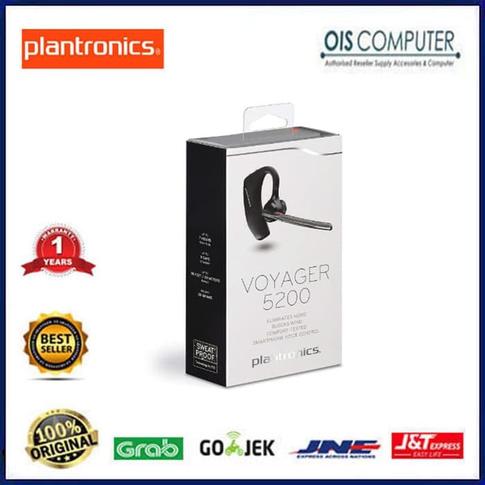 Jual JUAL Plantronics Bluetooth Headset Voyager 5200 | Earphone MURAH ...