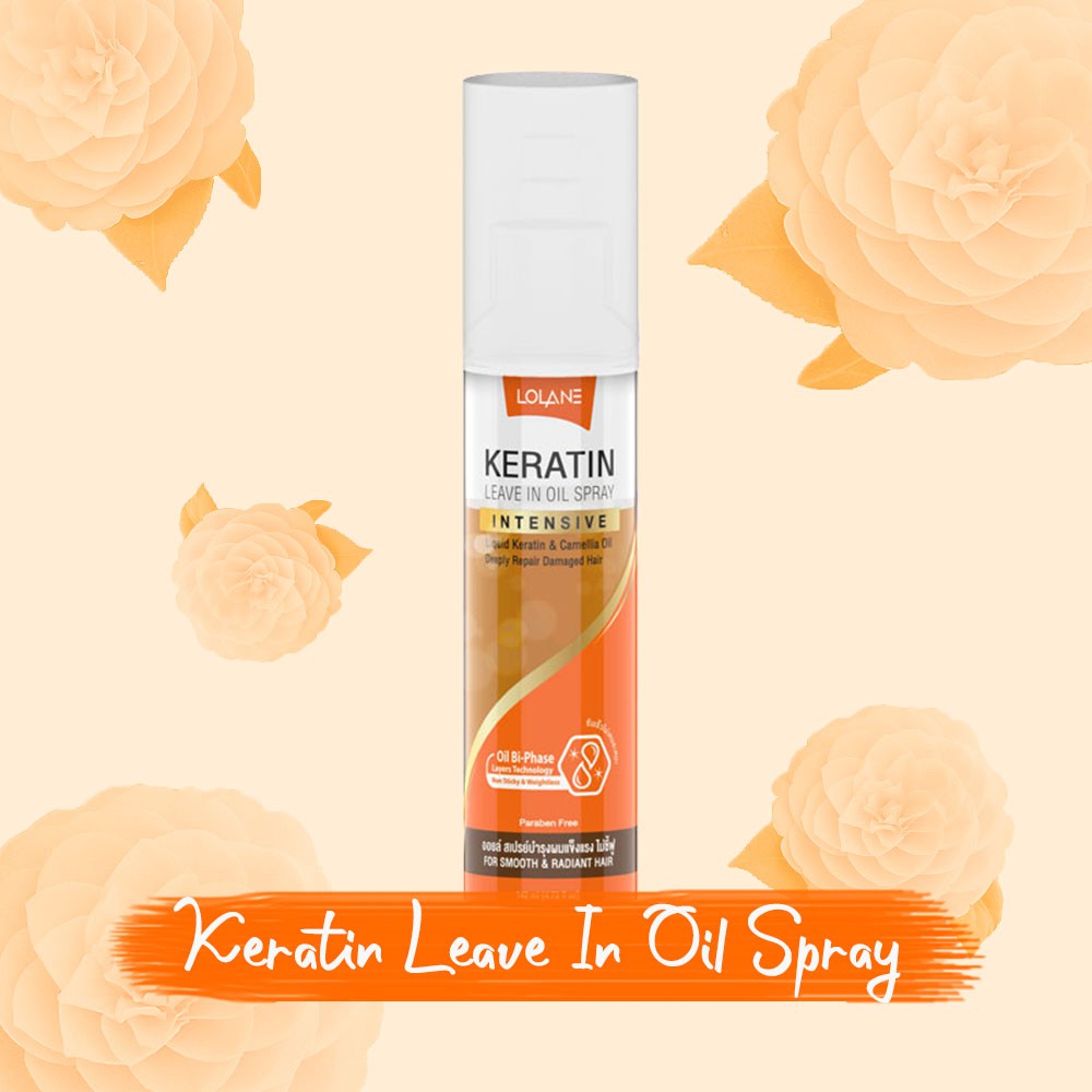Jual Lolane Keratin Leave in Oil Spray 140 ml ( keratin leave in spray ...