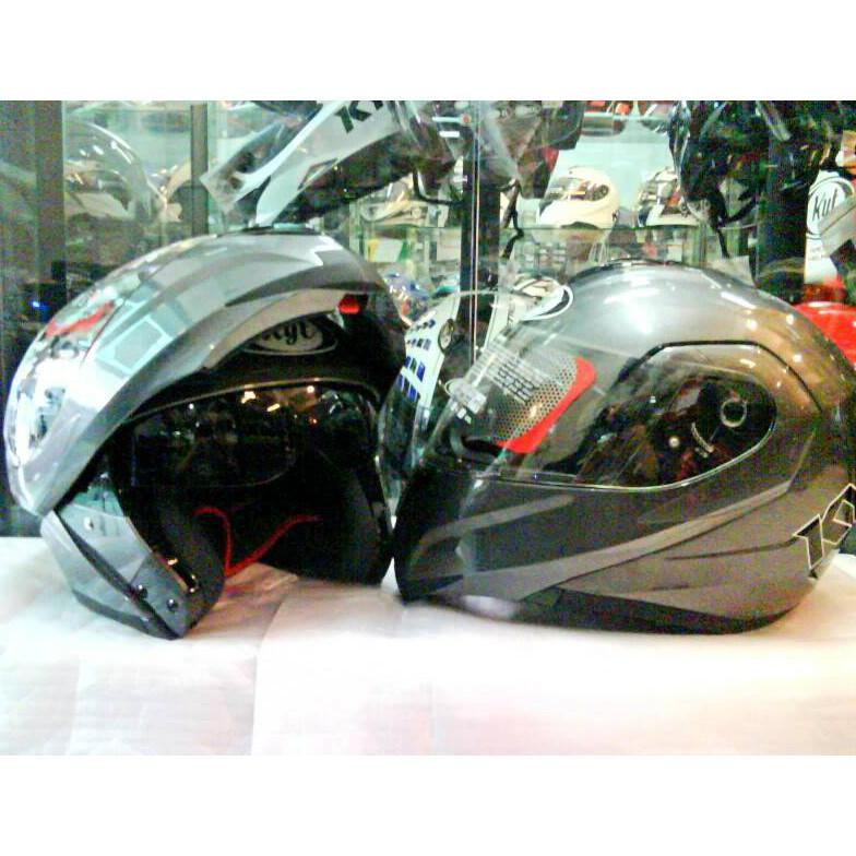 Jual Diskon Helm KYT RRX Solid Modular Visor Flip up Fullface Original ...
