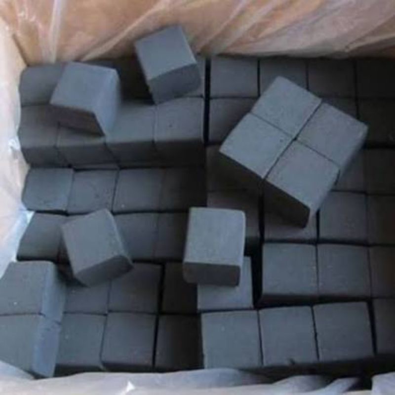 Jual (BUNDLE) Briket Arang Batok Kelapa Abu Putih / Kering Tinggal ...