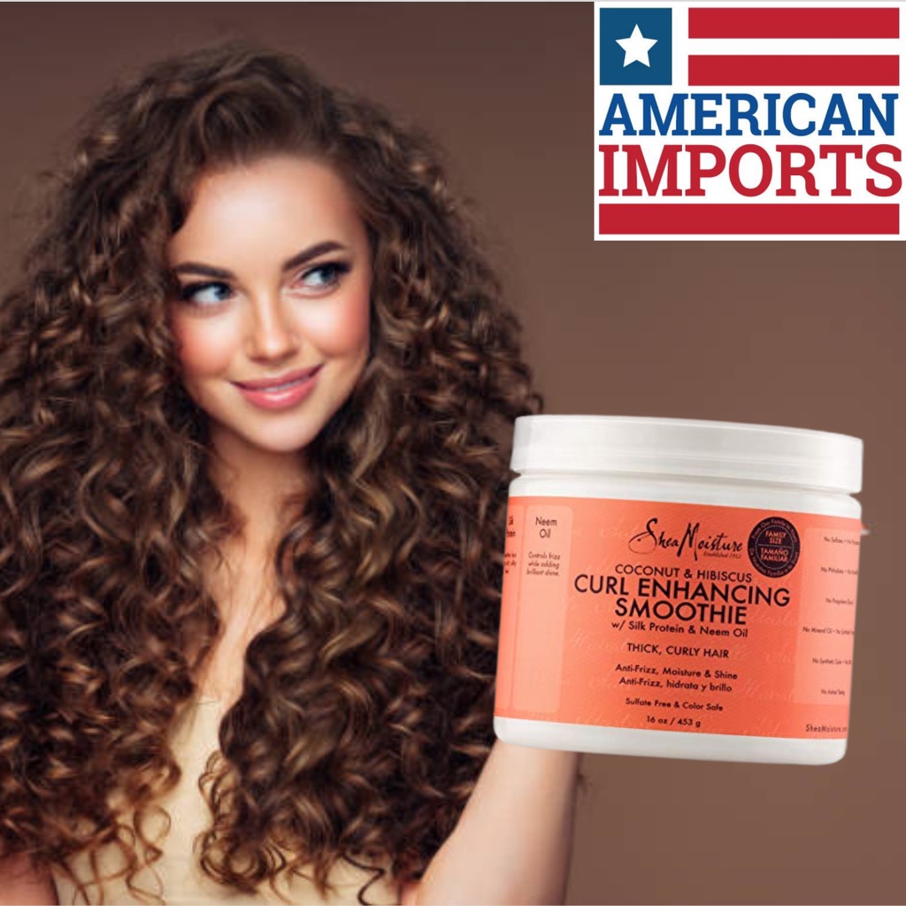 Jual Shea Moisture Coconut and Hibiscus Curl Enhancing Smoothie (567g ...