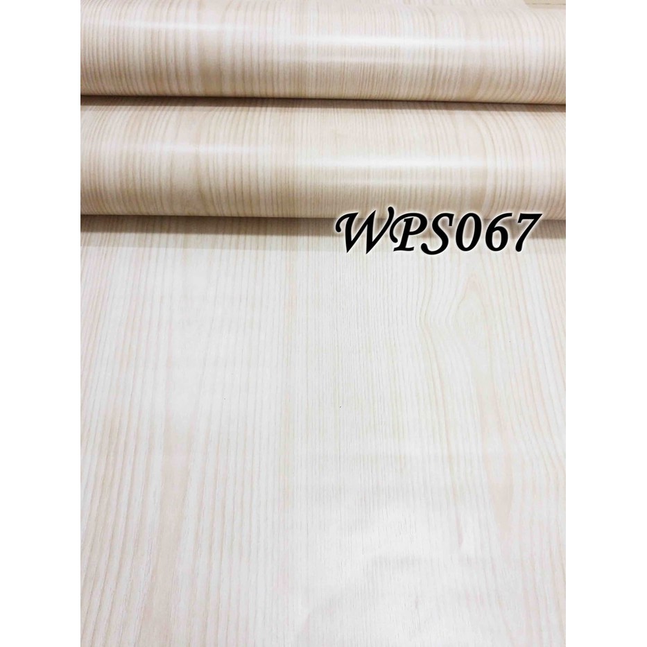 Jual Wallpaper Dinding Cream Wood ratudinding Stiker Dekorasi Tembok ...