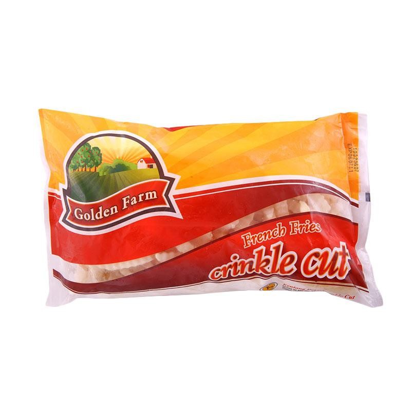 Jual GOLDEN FARM FF CRINKLE CUT 1 KG | Shopee Indonesia