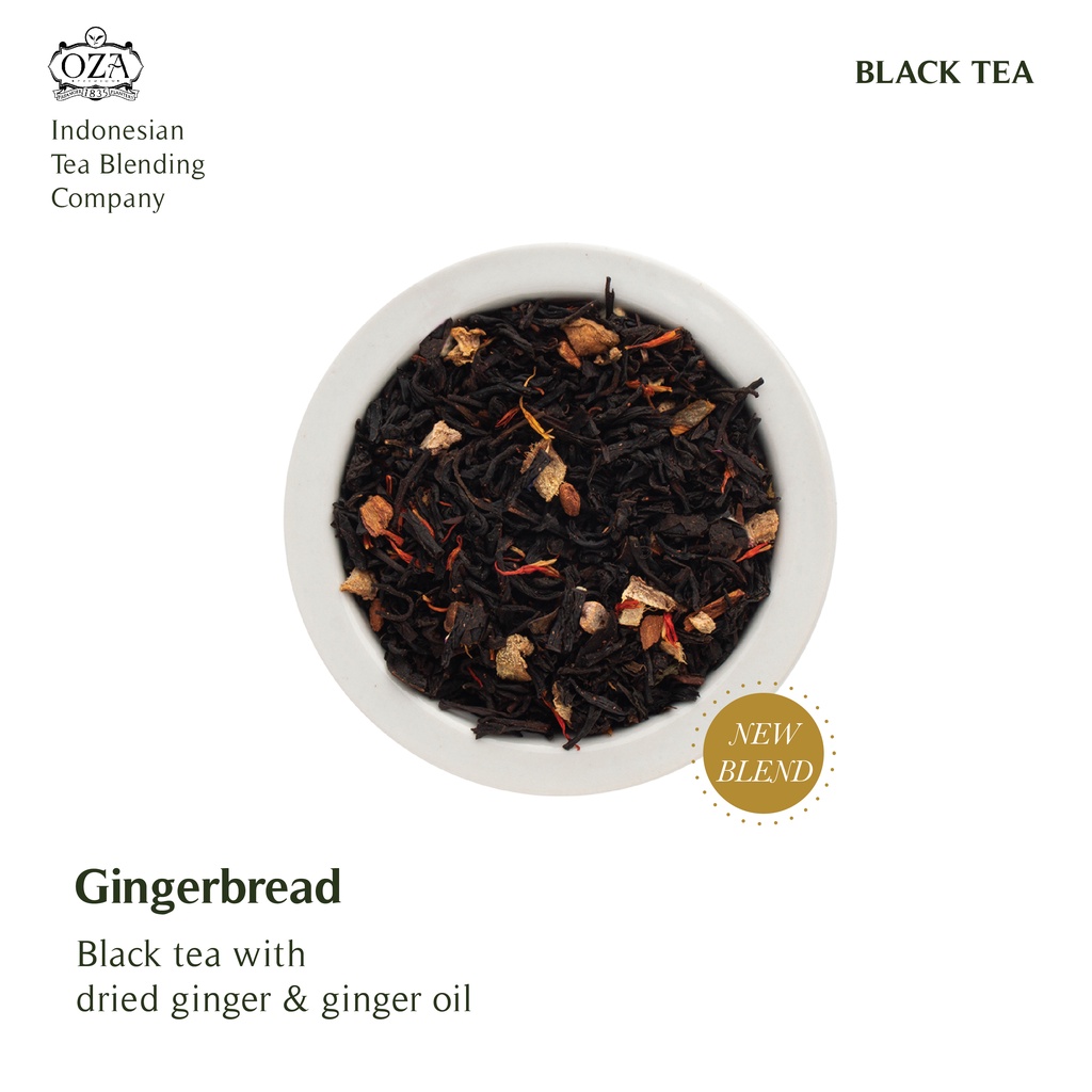 Jual OZA Tea - Gingerbread | Artisan Tea - Black Tea | Specialty Grade ...