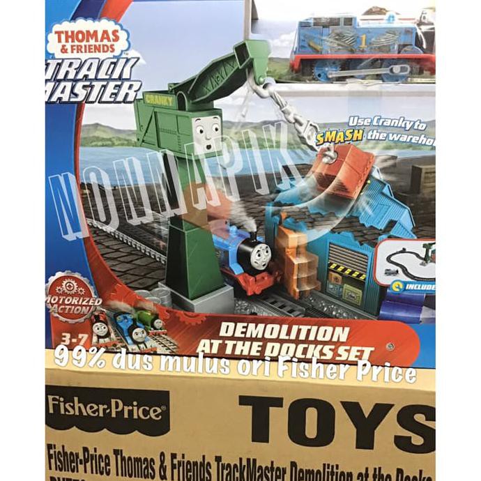 Jual Thomas and Friends TrackMaster Demolition at the Docks - Mainan ...