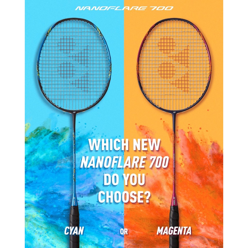 Jual New Raket Bulutangkis / Badminton Yonex Nanoflare 700 Premium + Tas + Grip | Shopee Indonesia