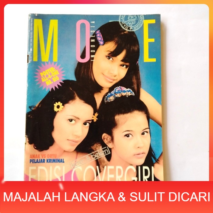 Jual Majalah MODE No.9 Mei 1996 Cover TRACY TRINITA KIKA IMEL Langka ...