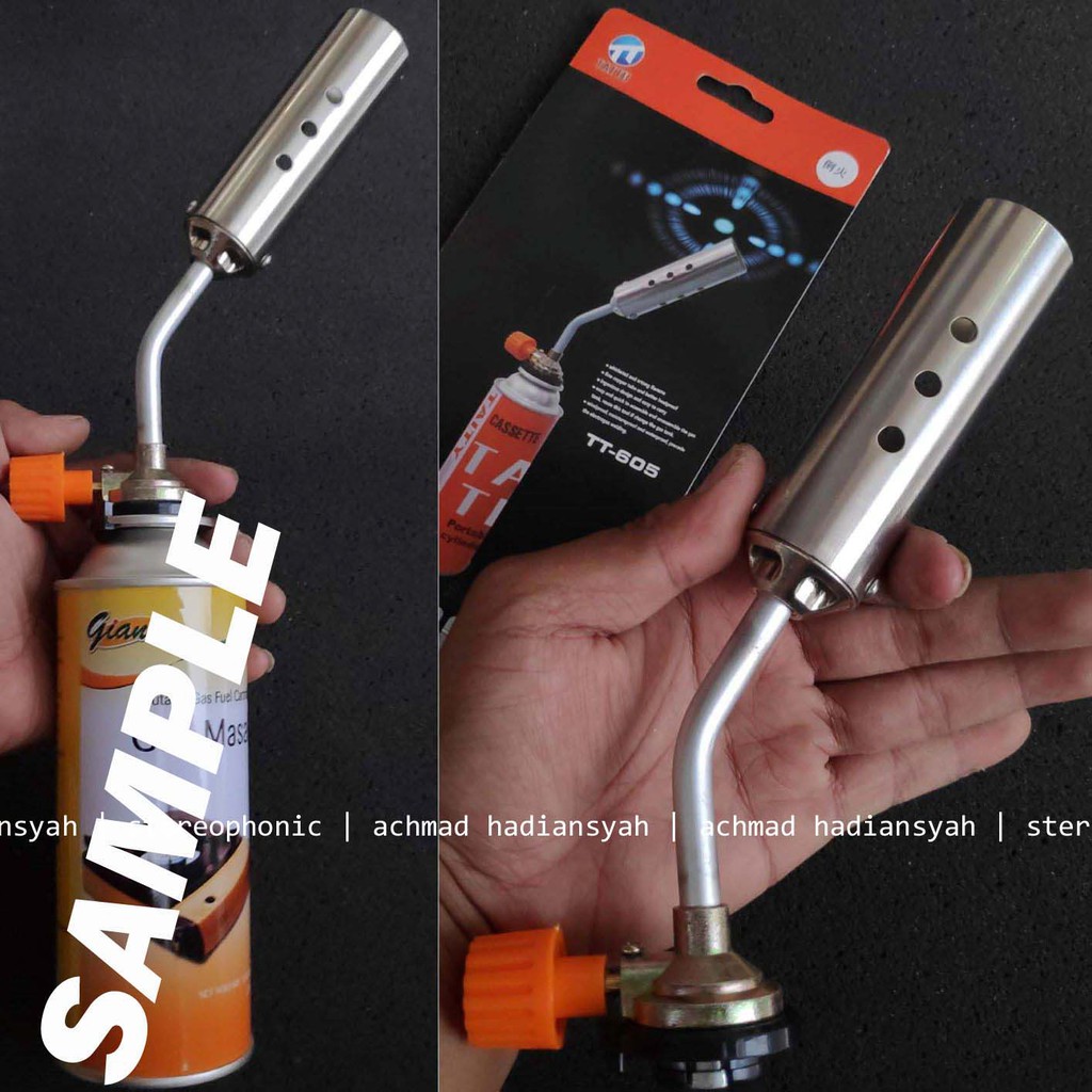 Jual Kepala Gas TT-605 Blow Torch Kepala Korek Gas Pelebur LOGAM TT-605 Korek Alat Las Portable ...