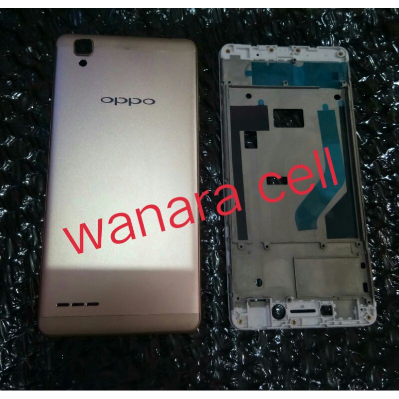 Jual kesing casing fullset backdoor back door frame oppo F1 F1f ...