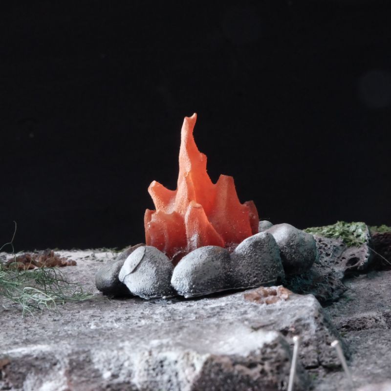 Jual Miniatur 1:12 Api Unggun Skala Figma Shf Mafex | Shopee Indonesia