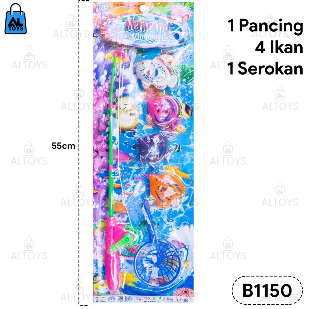Jual MAINAN PANCING PANCINGAN IKAN MAGNET SET FISHING GAME MAINAN ANAK ...