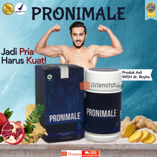 Jual PRONIMALE Promil Untuk Pria dari WISH Dr Boyke isi 30 Kapsul ...