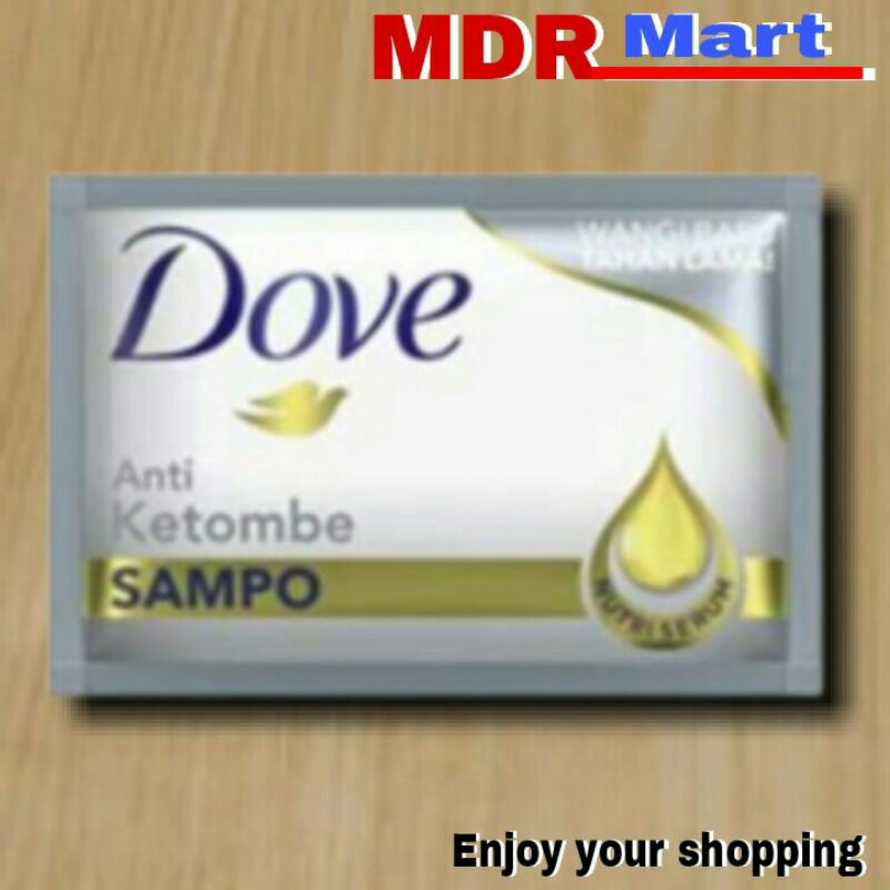 Jual DOVE SHAMPOO SACHET RENCENG (12 x 9ml) | Shopee Indonesia