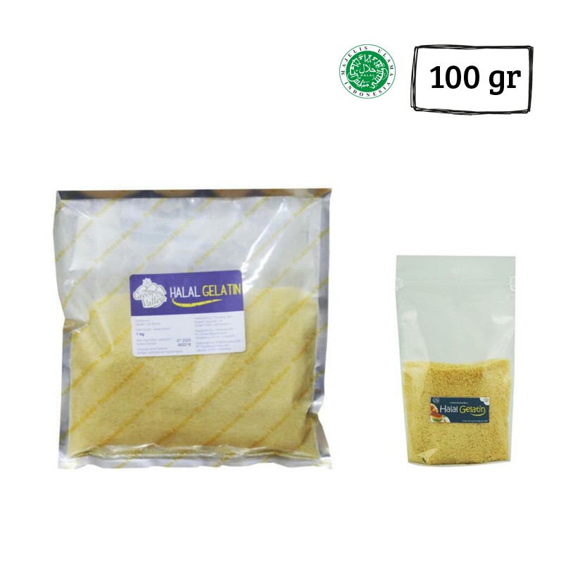 Jual [100 gr] Gelatin powder/Gelatine powder [HALAL] | Shopee Indonesia