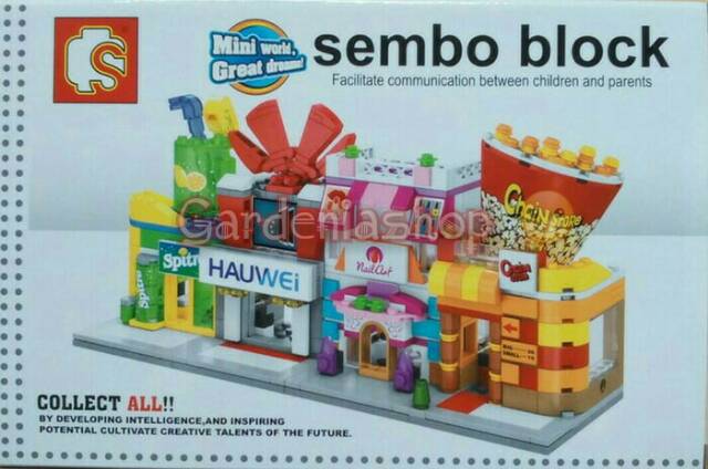 Jual SEMBO SD6050-6053 HUAWEI SPRITE GRAIN STORE NAIL ART SET 4 MURAH ...