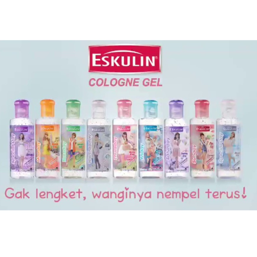 Jual ESKULIN Cologne Gel 100ml | Shopee Indonesia