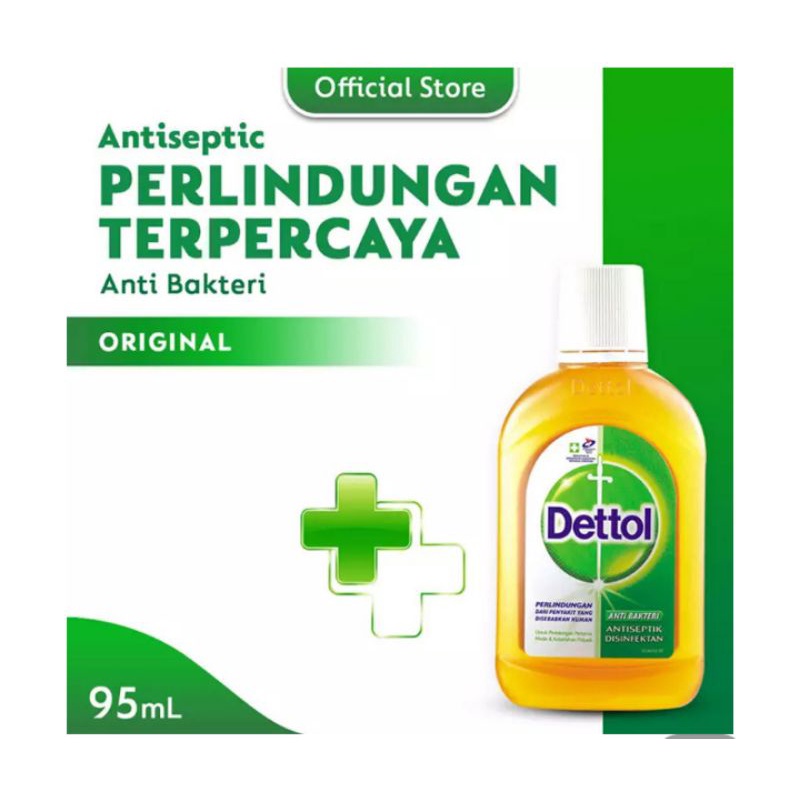 Jual Dettol Liquid Antiseptic Botol Besar atau kecil detol desinfektan ...
