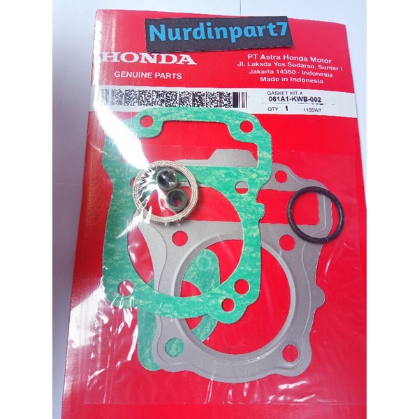 Jual paking blok topset Honda Blade Revo absolute Revo fi injeksi KWB ...