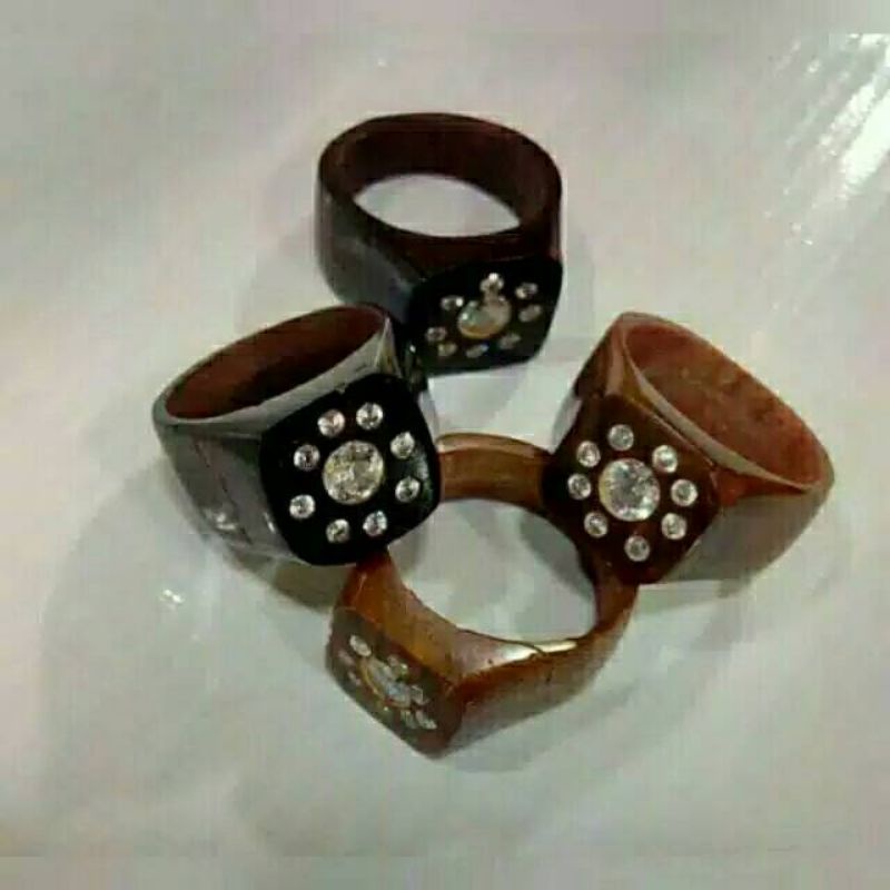 Jual Cincin kaoka/kaokah/kaukkah motif polos/mata 1/mata 3/mata 5/mata ...