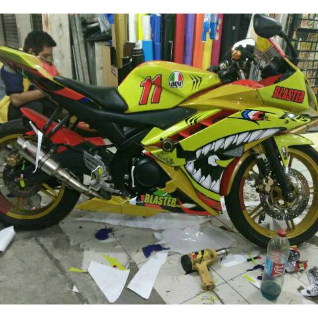 Jual Decal r15 shark | Shopee Indonesia