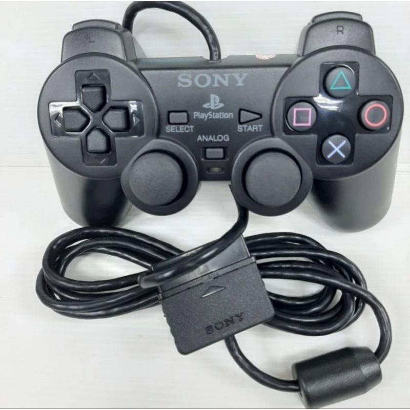 Jual stik ps2 / stick / joystik ps2 original pabrik OP kabel serat ...