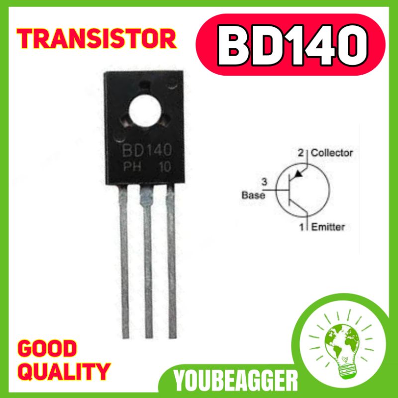 Jual Transistor BD140 PNP | Shopee Indonesia
