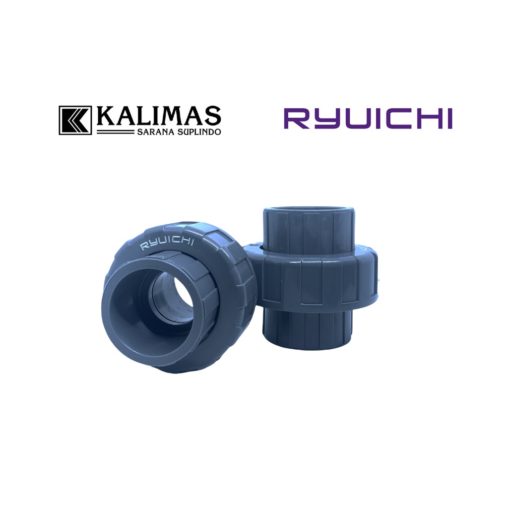 Jual Union Water Moer d. 1/2" PVC Socket Ends (RYUICHI) | Shopee Indonesia