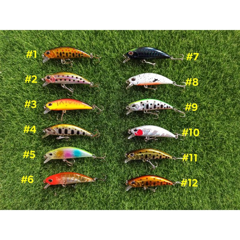 Jual UMPAN MINOW LURE FACTORY DW63 ULTRALIGHT 5CM/5GR | Shopee Indonesia