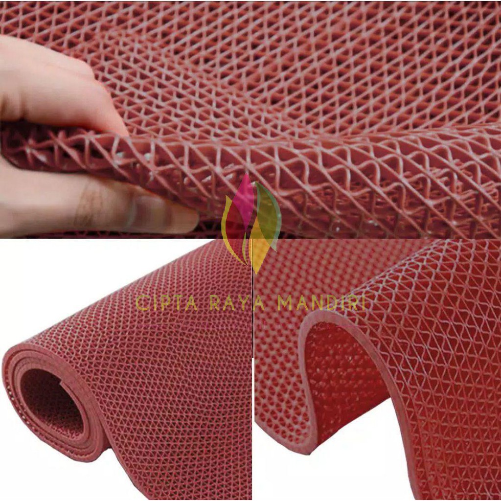 Jual Keset Karpet PVC Anti Slip Meteran S Type - Hollow Mat | Shopee ...
