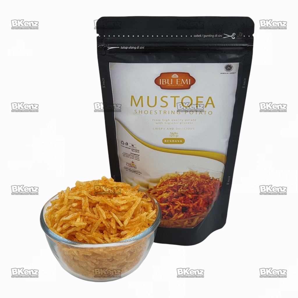 Jual Ibu Emi Mustofa Kering Kentang Shoestring Potato 100gr | Shopee ...