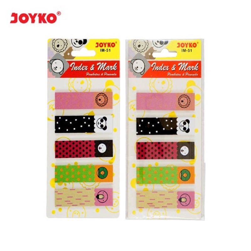 Jual Index & Mark IM-51 Joyko / Penanda pembatas ( Kertas ) | Shopee ...