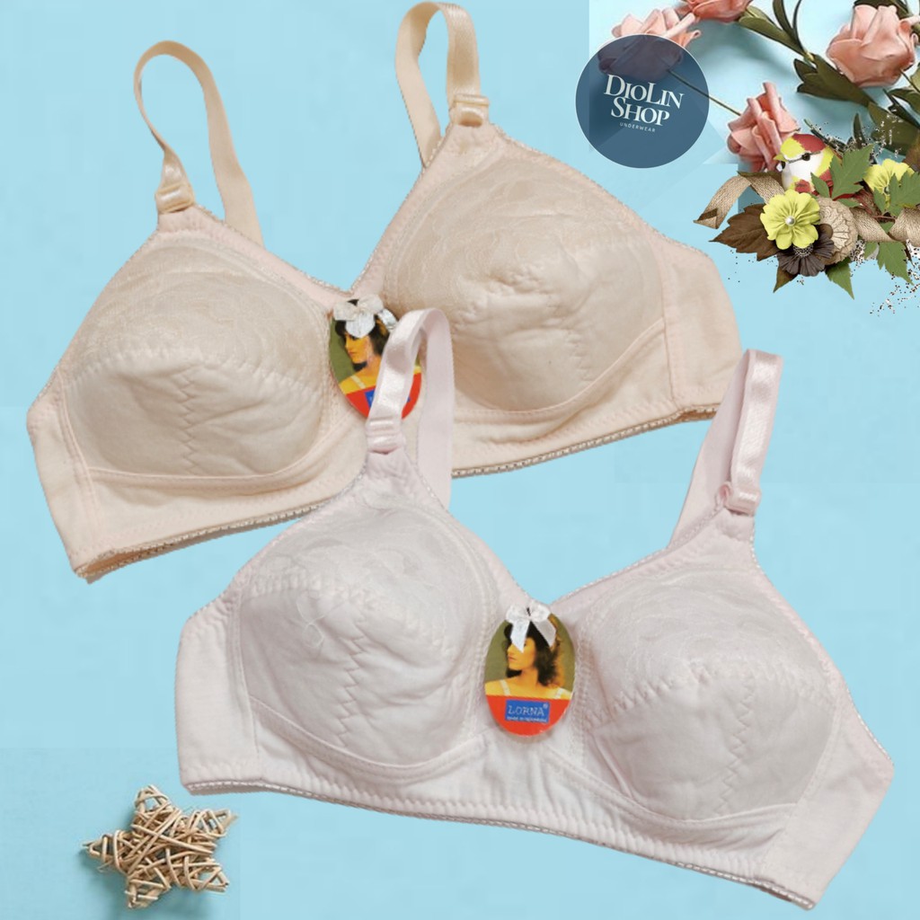Jual Bra Tanpa Busa Tanpa Kawat 34 - 42 BH Wanita Harga Terjangkau Berkualitas | Shopee Indonesia
