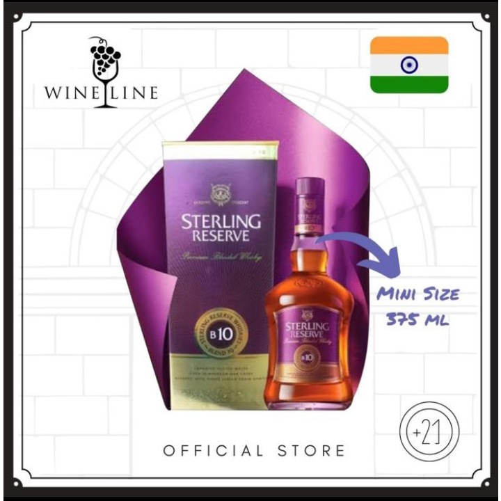 Jual Sterling Reserve B10 Blended Whisky 375mL | Shopee Indonesia