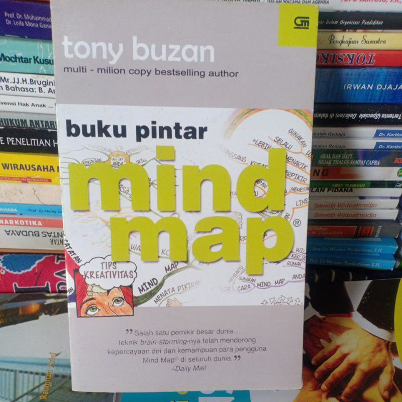Jual buku pintar mind map by Tony Buzan | Shopee Indonesia