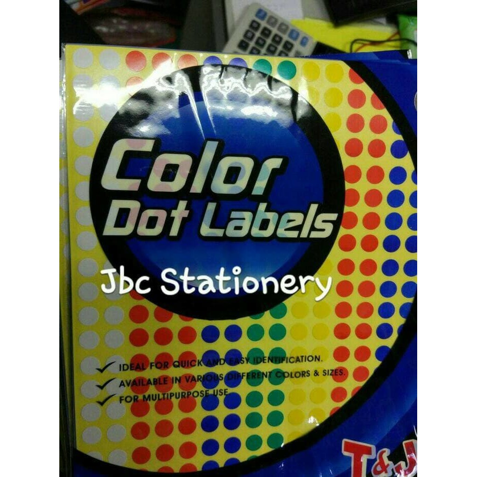 Jual LABEL TOM & AND JERRY STICKER BULAT COLOR DOT NO 97 | Shopee Indonesia
