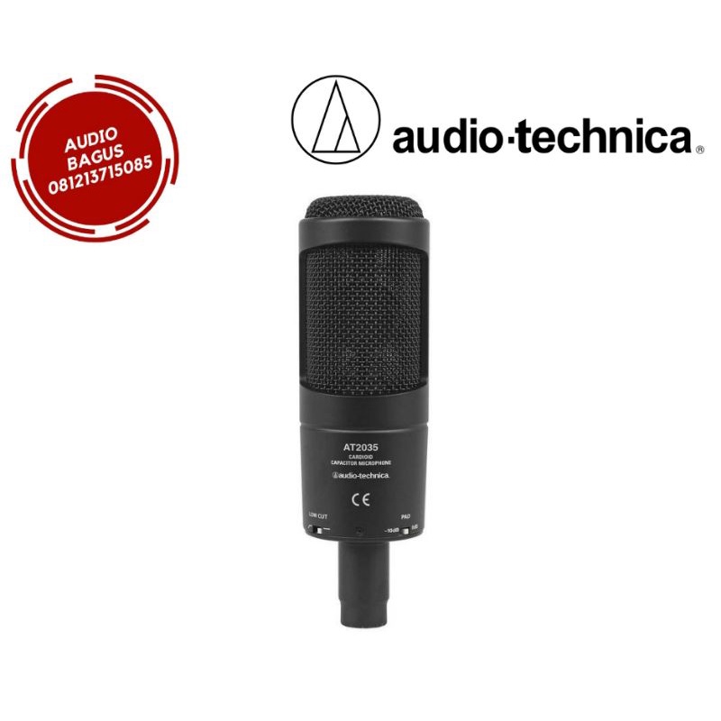 Jual AUDIO TECHNICA AT2035 / AT 2035 / AT-2035 Microphone Studio ...