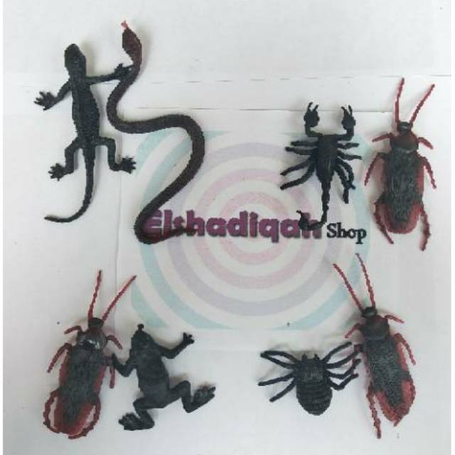 Jual Mainan kecoa karet sticky kecoa hewan karet mainan prank | Shopee ...